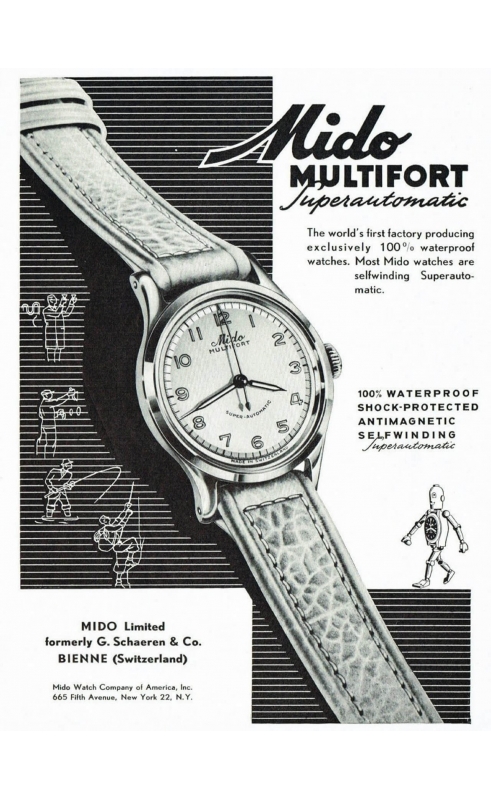 Mido Multifort 6239 - 1950s