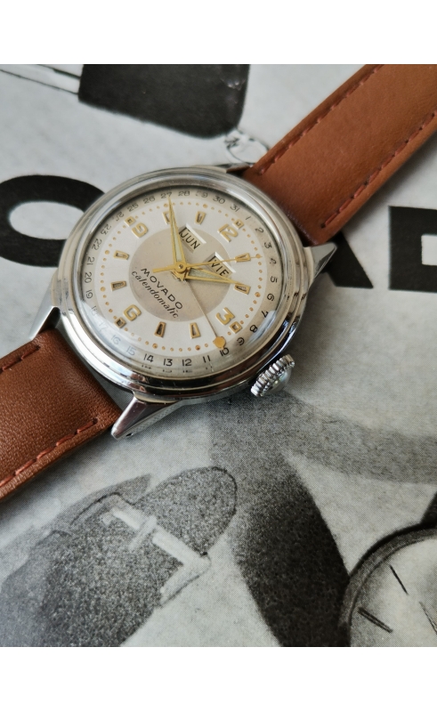 Movado Calendomatic réf 16351 - 1950s